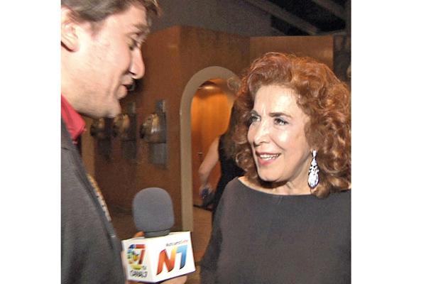 Mirta Busnelli recordó su visita a Santiago y se mostró feliz por el ...