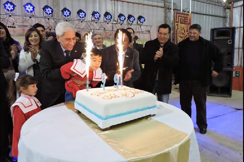 El vicegobernador Neder presidió el acto oficial por los 99 años de Sol ...