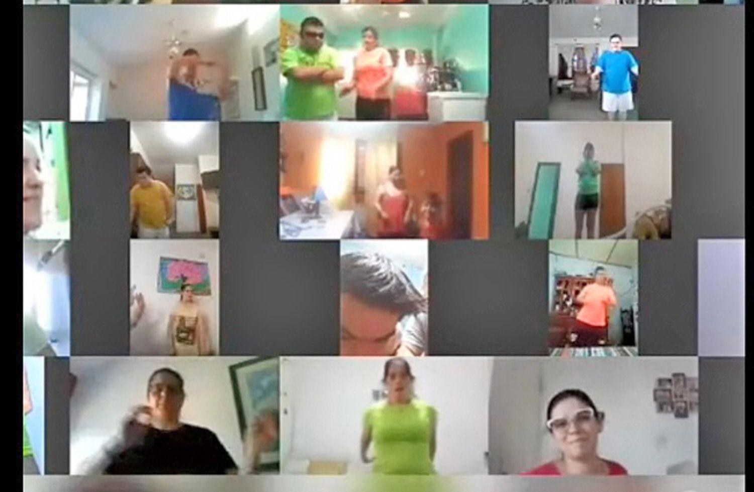 Asaim cerró el Mes de la Juventud a puro baile de zumba - El Instituto ...