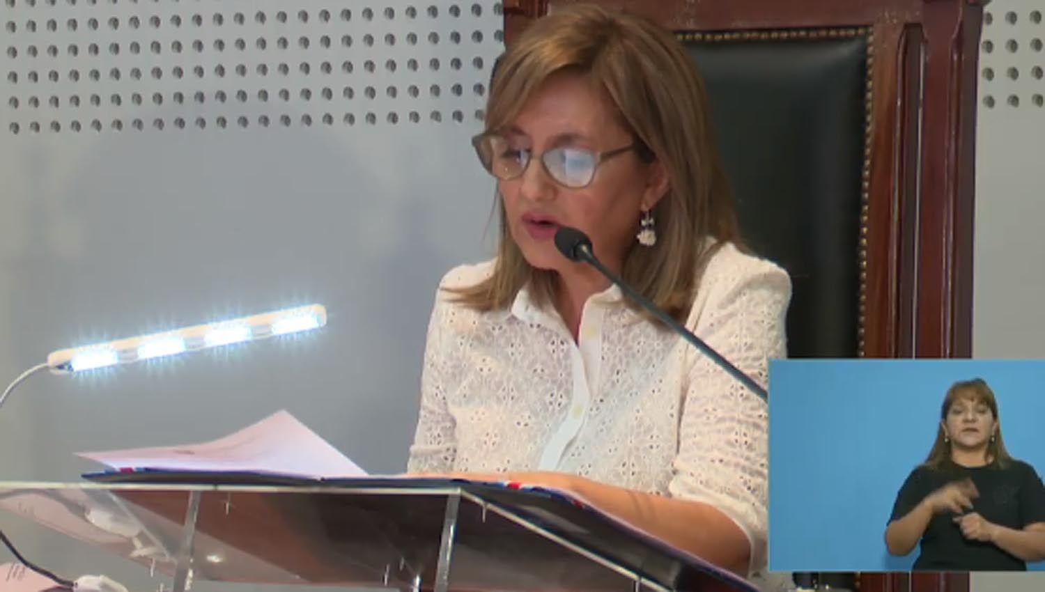 La intendente Norma Fuentes brindó su mensaje anual - Entrá en la nota ...