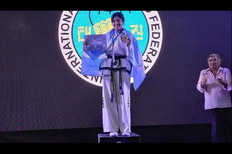 Una joven bandeña se consagró campeona Mundial de Taekwon-do - La ...