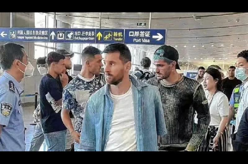 Lionel Messi ya está en Beijing: furor por los amistosos de la ...