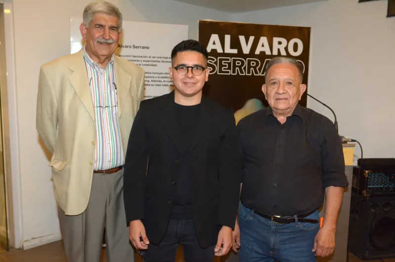 SE INAUGURÓ LA MUESTRA "AZAFRÁN", DE ÁLVARO SERRANO - Álvaro Serrano dejó habilitada la muestra ...