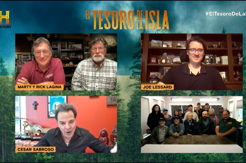 EL LIBERAL en la presentación que hizo History de "El tesoro de la isla ...