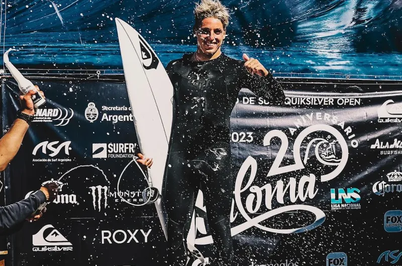 Franco Radziunas, nuevo campeón argentino de surf: una historia con ...