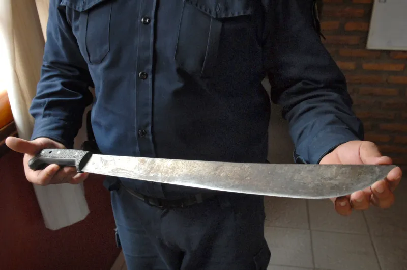 Amenazó con un machete y robó anteojos valuados en $ 160.000 - Sucedió ...