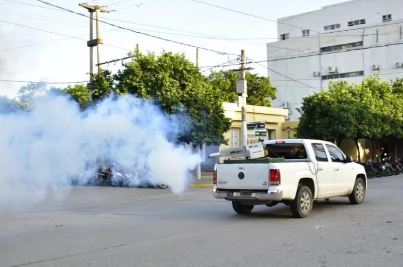 Intensifican la campaña de fumigación en Frías - PREVENCIÓN Lucha contra el dengue.