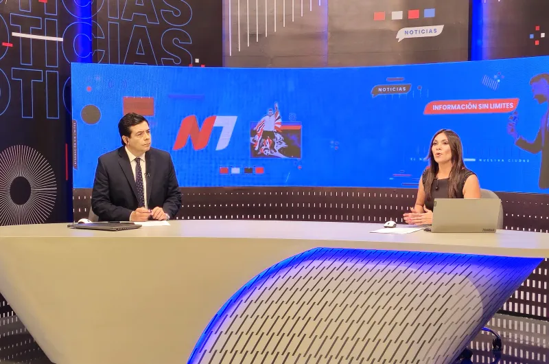 Noticiero 7 renovó su estudio con la incorporación de tecnología led de ...