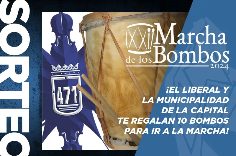 ¡EL LIBERAL y la Municipalidad te regalan 10 bombos para ir a la Marcha ...