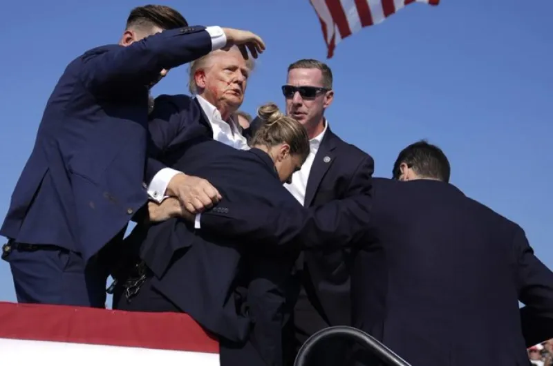 VIDEO | Tensión: le dispararon a Donald Trump durante un acto de ...