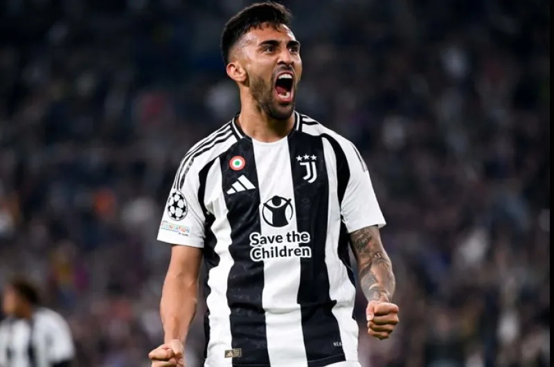 Nicolás González marcó su primer gol en la Juventus - El delantero ...