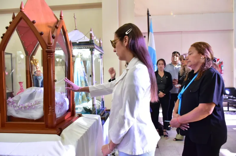 Las madres del Valle y del Consuelo peregrinan por la ciudad de Frías ...