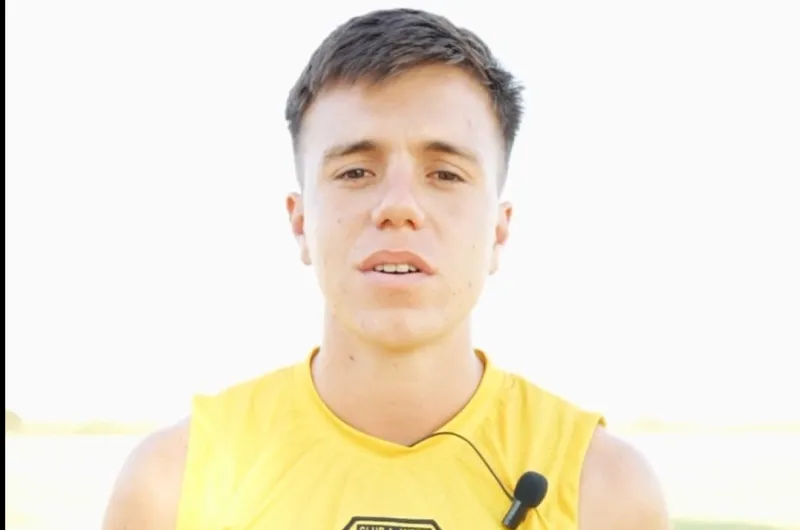 Lucas Ríos es la cara nueva del plantel Aurinegro - Es un delantero de ...