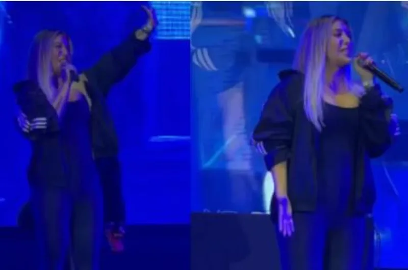 Wanda flasheó a Shakira y lanzó palito a Icardi, del escenario - En medio de su escandaloso ...