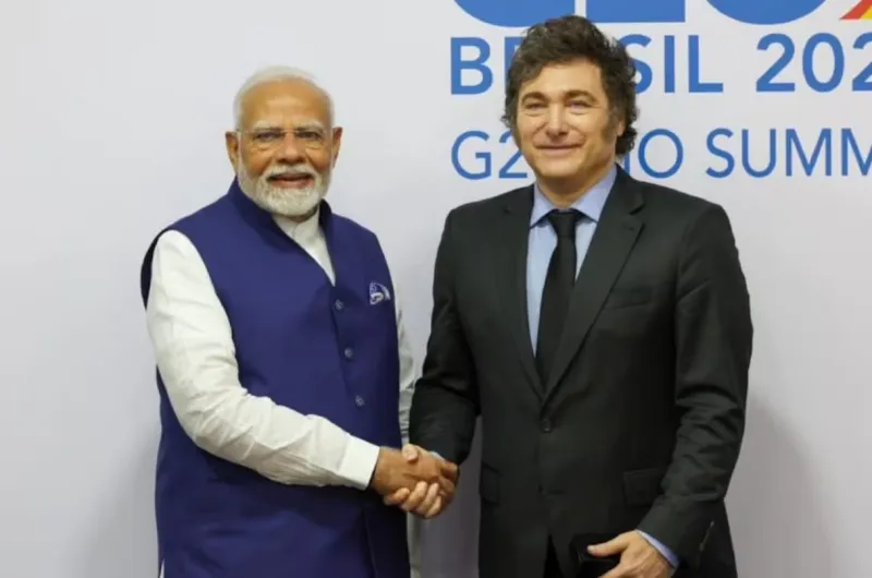 Milei y Modi se reúnen para relanzar la relación estratégica entre ...