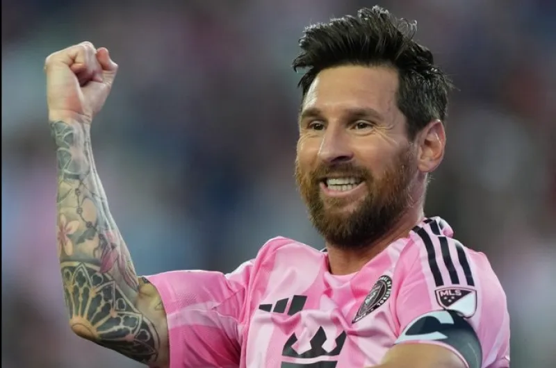 Doblete de Messi en el triunfo de Inter Miami ante New England Revolution - La Pulga marcó dos ...