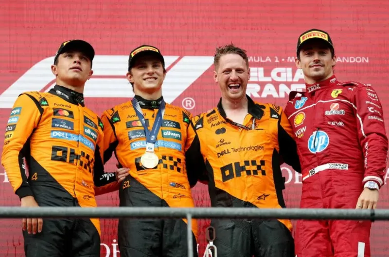 Piastri ganó en el GP de Bélgica, mientras que Colapinto terminó 19° - El australiano le saca 16 ...