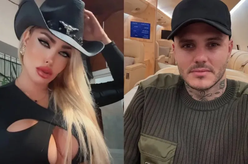 La mujer detrás del video íntimo de Mauro Icardi rompió el silencio - Natasha Rey, envuelta en ...