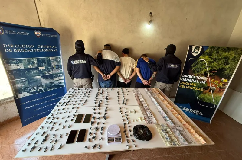 Golpe al narcotráfico en Tintina: detenciones, secuestro de marihuana ...
