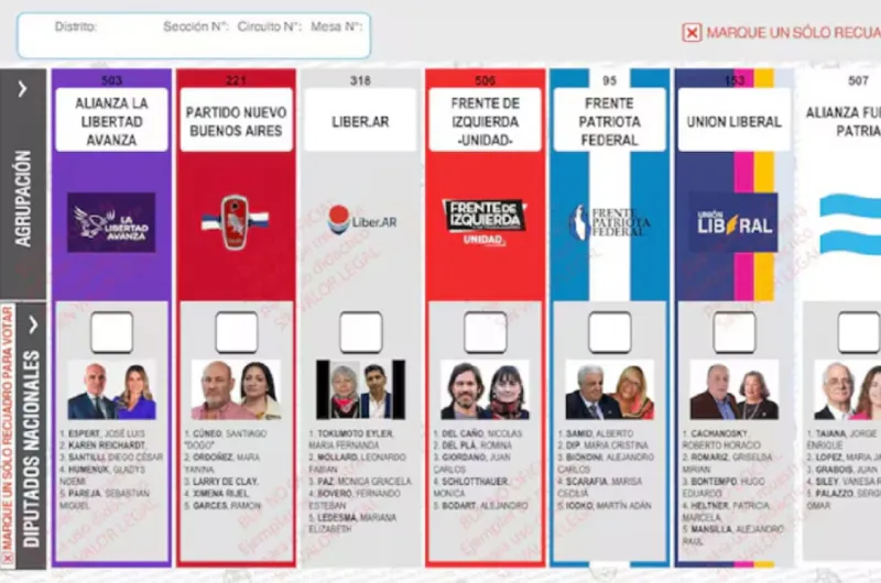 El fiscal rechazó reimprimir las boletas en Buenos Aires: la decisión queda en manos de la ...